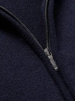 Loro Piana Cashmere Zip-up Sweater