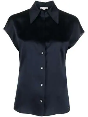 Vince Classic Collar Blouses