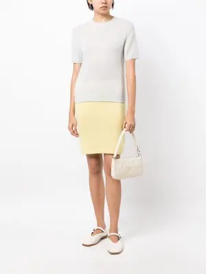 Cashmere In Love Sidley Fine-knit Top - Blue