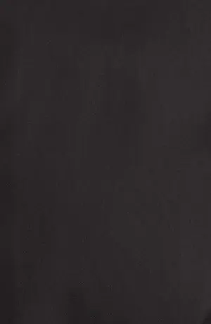 David Donahue Trim Fit Cotton Dress Shirt - Black
