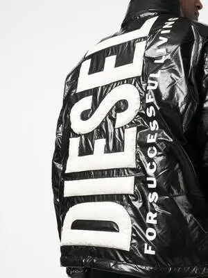 DIESEL® Logo-patch Padded Jacket