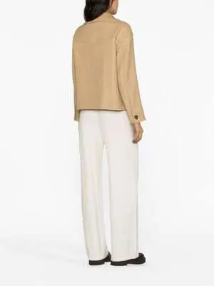 Woolrich Zip-up Jacket With Ribbed Collar