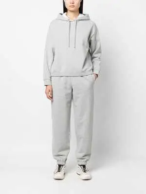 Moncler Logo-patch Cotton-blend Track Pants - Grey