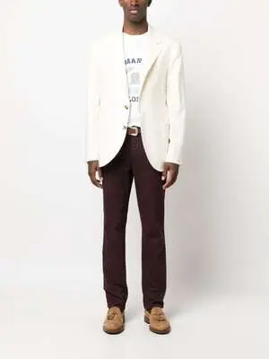 Brunello Cucinelli Single-breasted Wool-blend Blazer