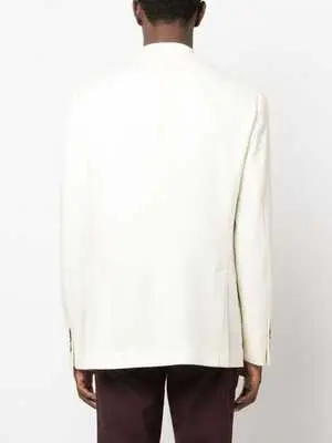 Brunello Cucinelli Single-breasted Wool-blend Blazer