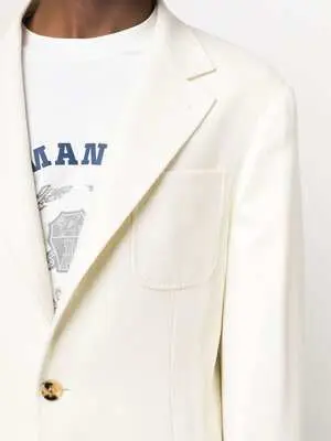 Brunello Cucinelli Single-breasted Wool-blend Blazer