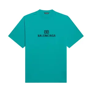 Balenciaga Bb Pixel Boxy T-shirt - Blue