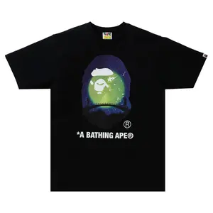 A BATHING APE The Star Festival Ape Head Tee - Black