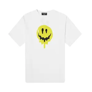Balenciaga Large Fit Smiley T-shirt - White
