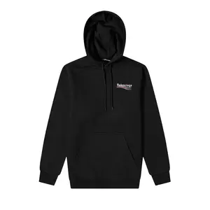 Balenciaga Political Campaign Hoodie - Black