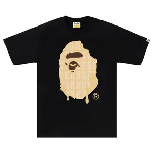 A BATHING APE Valentine Chocolate Ape Head Tee