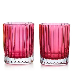 THE MARTHA, BY BACCARAT Harmonie Colors Of Joy Tumblers, Set Of 2 - Pink