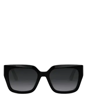 Dior 30montaigne S8u Square Sunglasses - Black/black Gradient