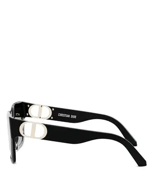 Dior 30montaigne S8u Square Sunglasses - Black/black Gradient