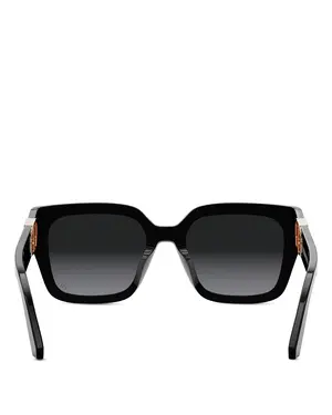 Dior 30montaigne S8u Square Sunglasses - Black/black Gradient