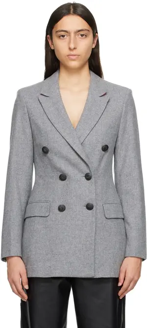 Rag & Bone Rag & Bone Gray Warren Blazer - Hthrgry