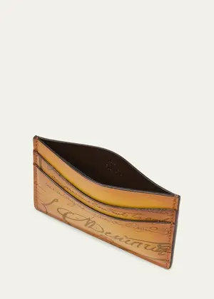 Berluti Bambou Neo Scritto Card Case