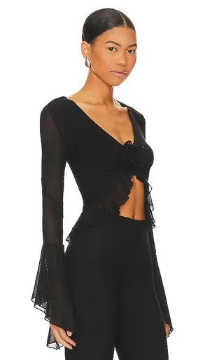 Majorelle Val Top - Black