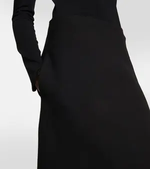 THE ROW Flores Asymmetric Maxi Skirt