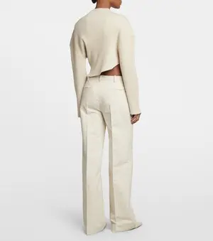 THE ROW Danana Ribbed-knit Top