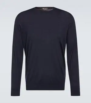 Loro Piana Virgin Wool Sweater - Blue