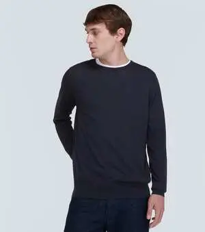 Loro Piana Virgin Wool Sweater - Blue