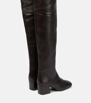 LEMAIRE Over-the-knee Leather Boots
