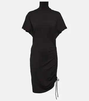 MARANT ETOILE Lya Turtleneck Mini Dress