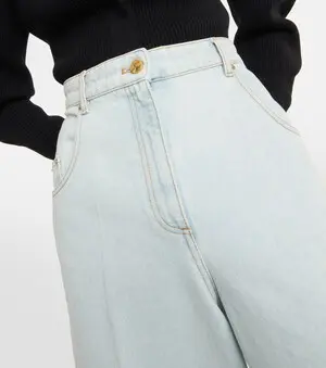 Nina Ricci High-rise Flared Jeans - Blue
