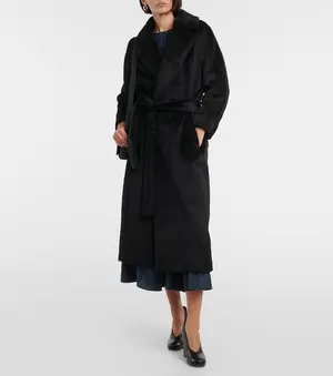 Max Mara Borbone Alpaca, Wool, And Cashmere Coat