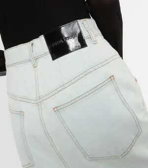 Nina Ricci Denim Maxi Skirt