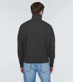Ami De Cœur Virgin Wool Turtleneck Sweater