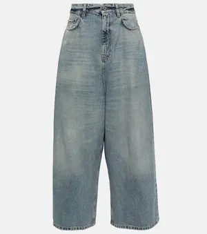 Balenciaga Button Detailed Jeans For Women