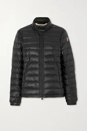 Moncler Walibi Quilted Ripstop Down Jacket - Black