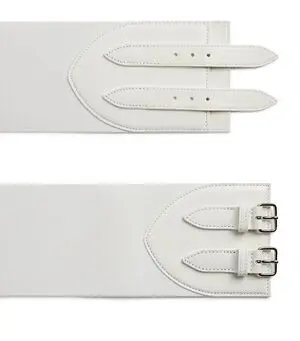 Alaïa Leather Corset Buckle Belt