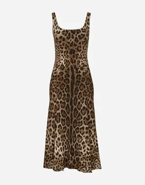 Dolce & Gabbana Leopard/cheetah Print Cocktail Dresses
