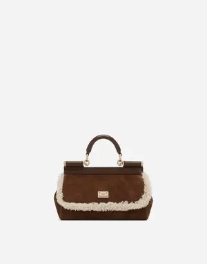 Dolce & Gabbana Small Sicily Handbag - Brown