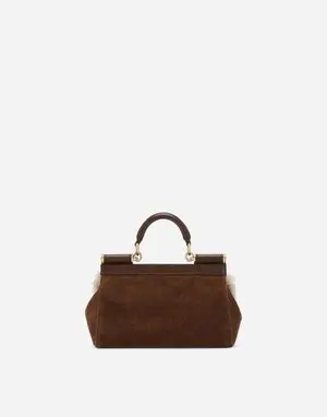 Dolce & Gabbana Small Sicily Handbag - Brown