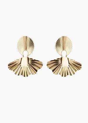 JENNIFER BEHR Nerissa Dangle Earrings - Gold