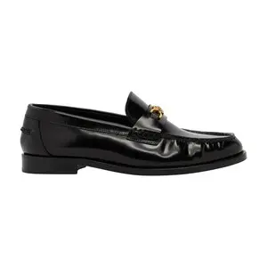 Versace Loafers - Black_versace_gold