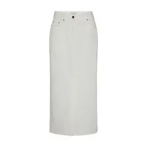 LOULOU STUDIO Rona Organic Cotton Maxi Skirt - Ivory