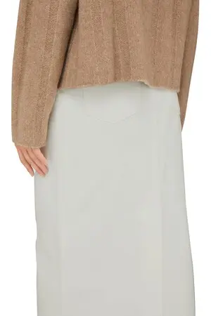 LOULOU STUDIO Rona Organic Cotton Maxi Skirt - Ivory