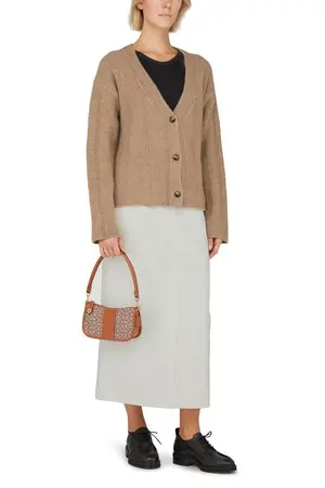 LOULOU STUDIO Rona Organic Cotton Maxi Skirt - Ivory