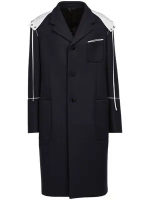 FERRAGAMO Single-breasted Hooded Coat