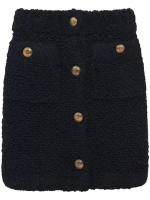 Prada Bouclé Mini Skirt