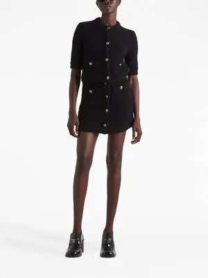 Prada Bouclé Mini Skirt