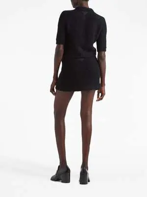 Prada Bouclé Mini Skirt