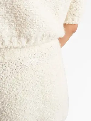 Prada Bouclé Mini Skirt