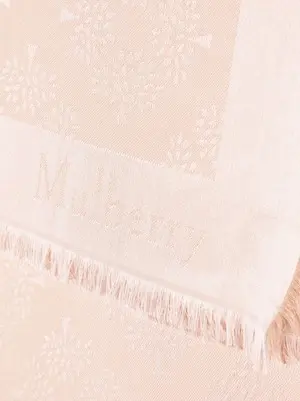 Mulberry Tree Square Monogram-pattern Scarf