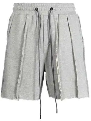 MOSTLY HEARD RARELY SEEN Exposed-seam Track Shorts - Grey